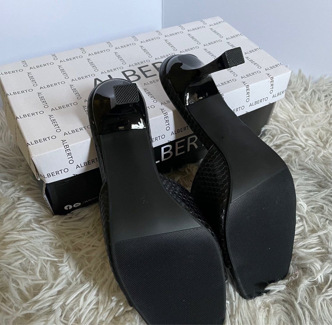 ALBERTO Claudia heels, Women's Fashion, Footwear, Heels on Carousell