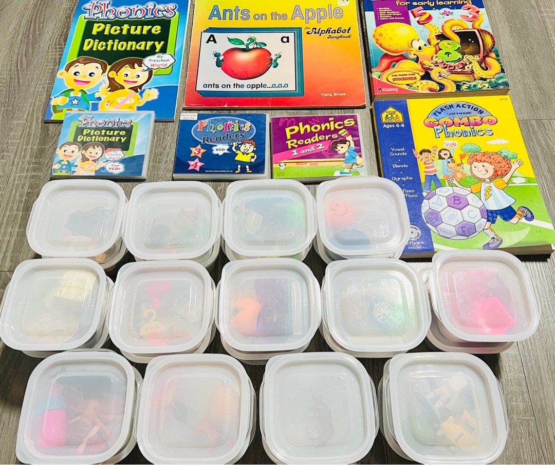 Montessori Alphabet Objects Kit Set, Hobbies & Toys, Toys & Games on ...