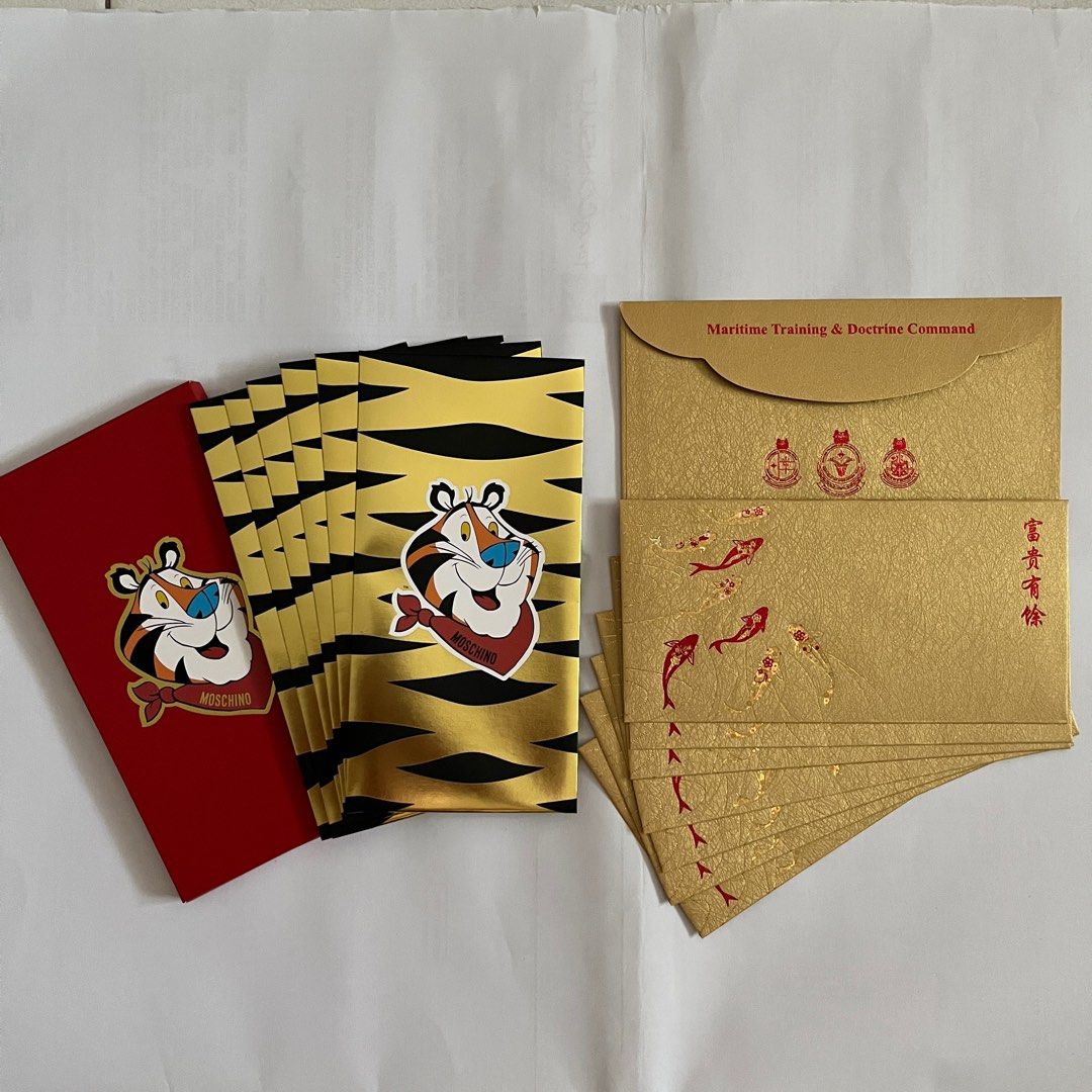 Ang Pow Red Packets Limited Edition Total 2 Posting for $20, Hobbies ...