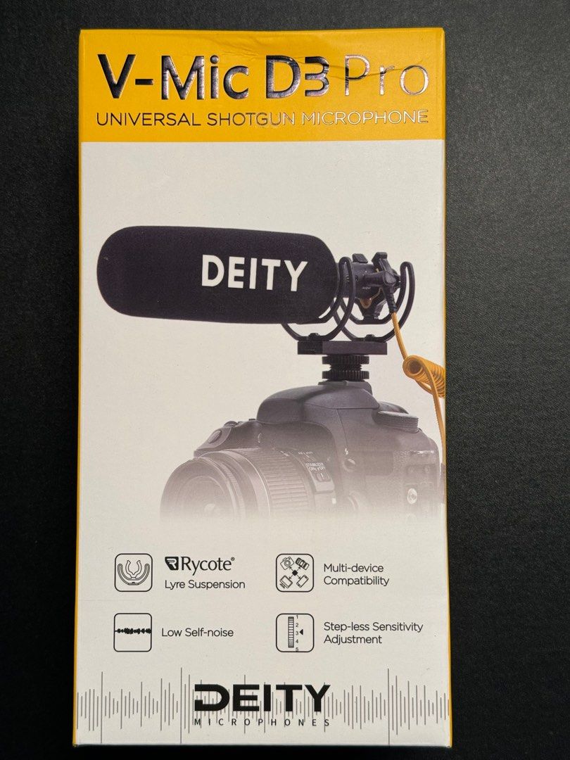 Aputure愛圖仕 DEITY V-Mic D3 Pro 麥克風, 耳機及錄音音訊設備, 麥克風在旋轉拍賣