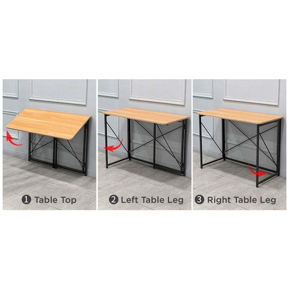 ARAMIS FOLDABLE STUDY TABLE - Foldable Table / Study Table / Foldable ...
