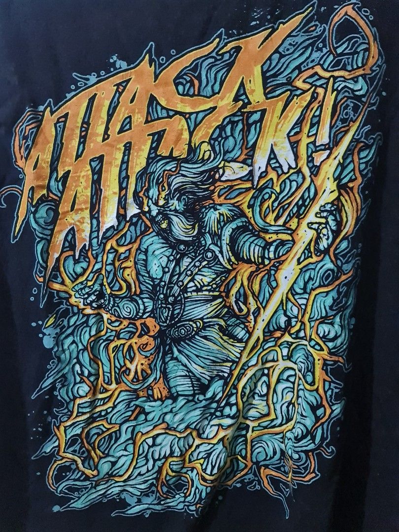 ATTACK! ATTACK! Bandshirt, Men's Fashion, Tops & Sets, Tshirts & Polo ...