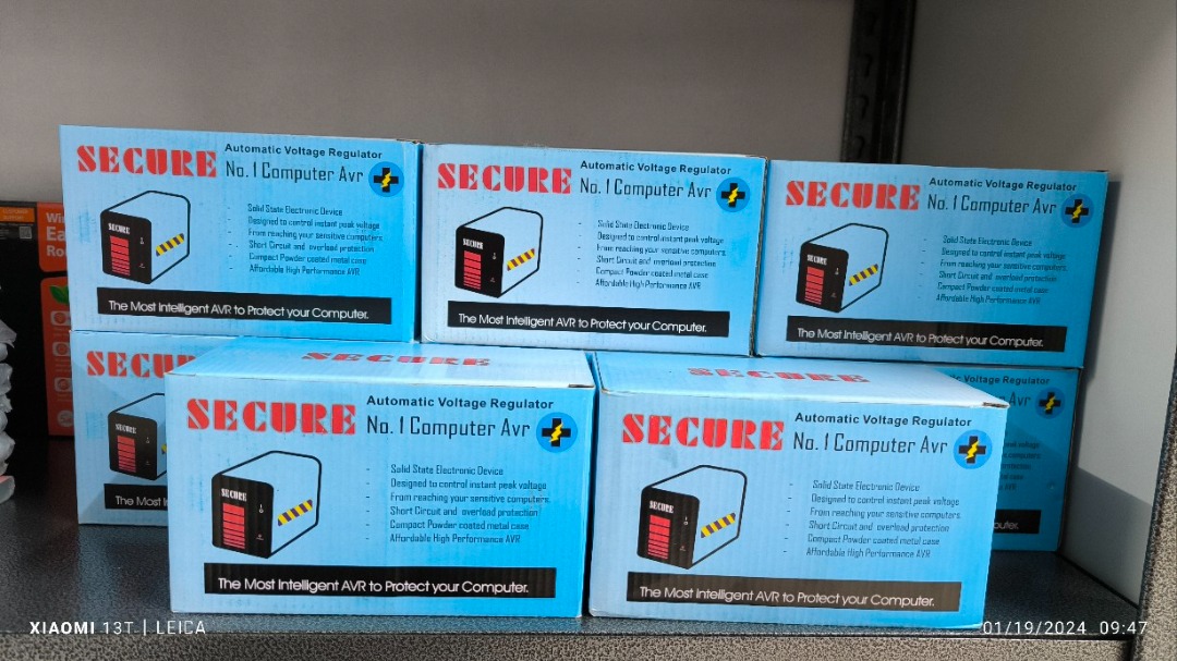 AVR SECURE 220V, Computers & Tech, Parts & Accessories, Other ...