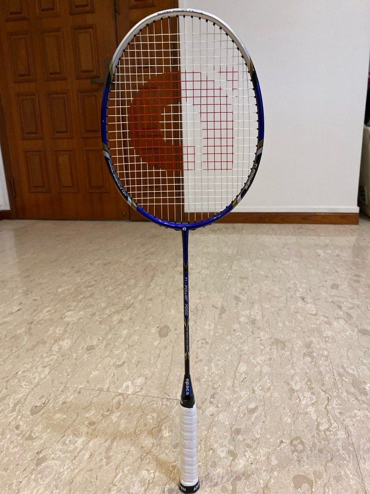 Badminton racket: APACS High speed slim shaft, Sports Equipment, Sports ...