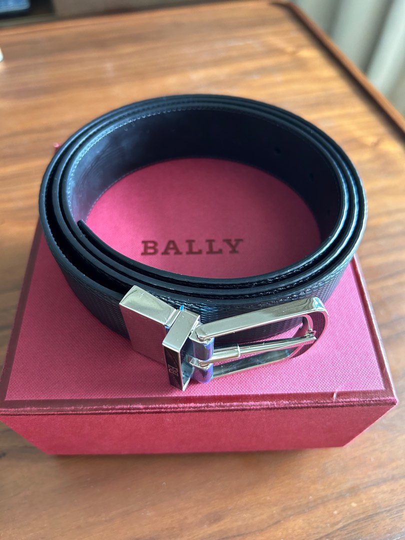 Bally Genuine leather belt reversible, Men's Fashion, Watches ...