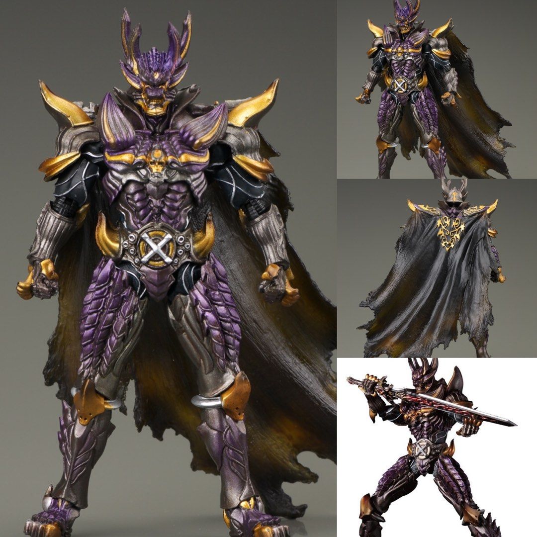 Bandai Kiwami Tamashii SIC Garo Ultimate Soul Dark Knight Kiba Figure ...