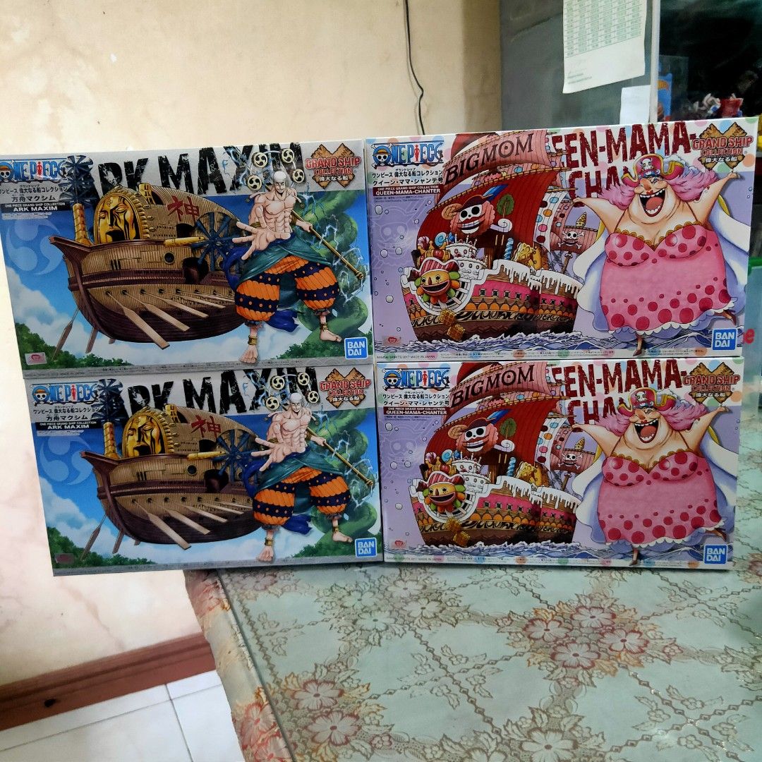CLEARANCE SALE Bandai One piece Grandship Ark maxim , Queen mama ...