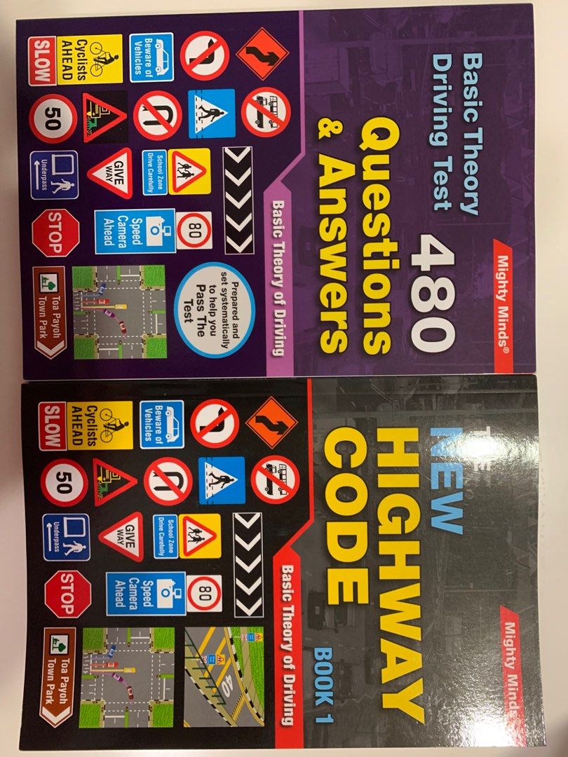 Basic Theory Driving Test Book and Highway code, Hobbies & Toys, Books ...