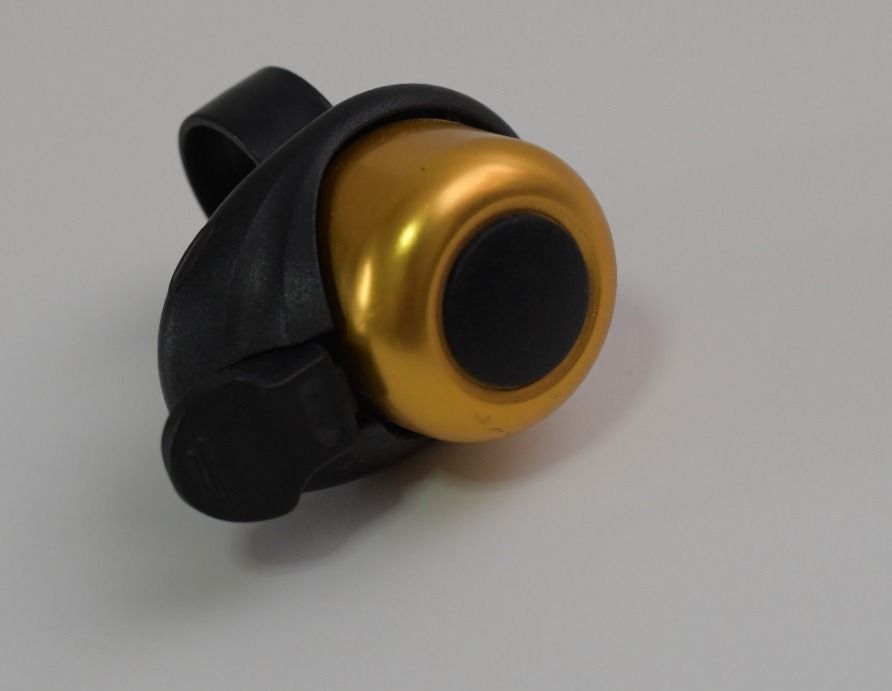 Bicycle riding LED front rear light lights bell bells ringer ringers ...