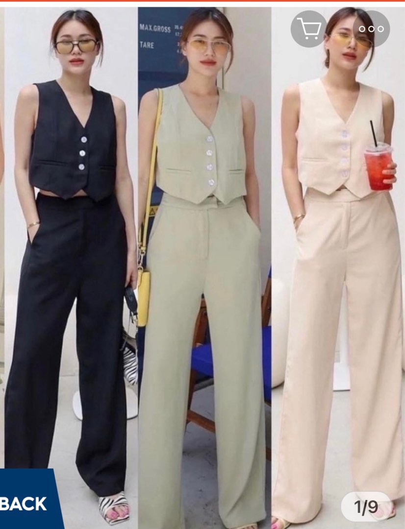 Black Coords, Women's Fashion, Dresses & Sets, Sets or Coordinates on ...