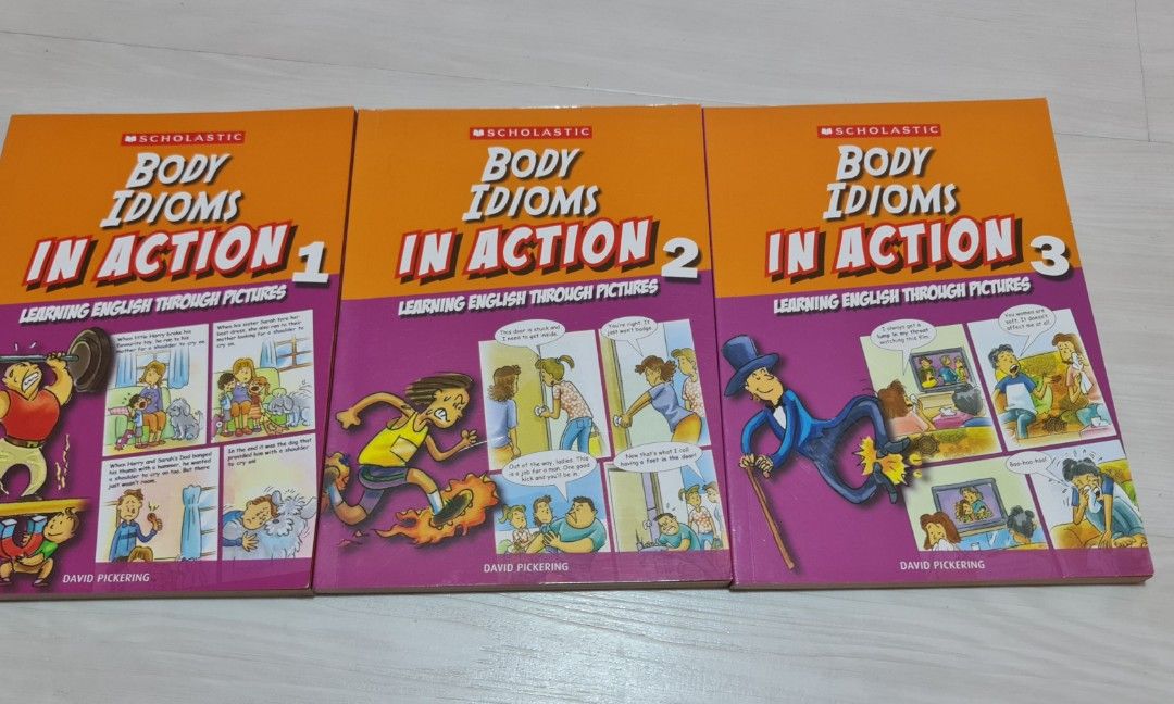 Body Idioms in Action Book 1-3, Hobbies & Toys, Books & Magazines ...
