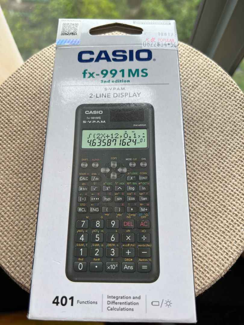 (BRAND NEW) CASIO FX-991MS, Computers & Tech, Office & Business ...