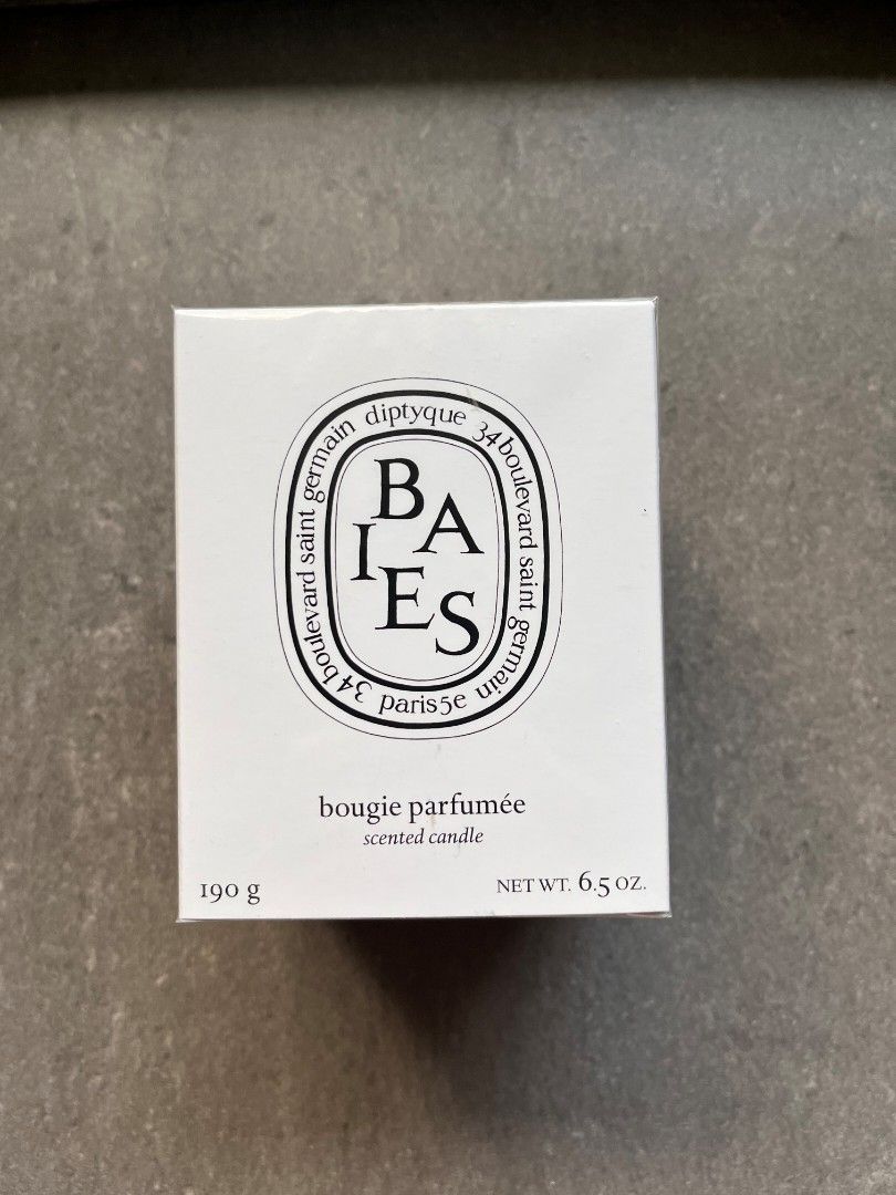 BRAND NEW Diptyque Baies Berries Scented Candle 190g, Furniture & Home ...