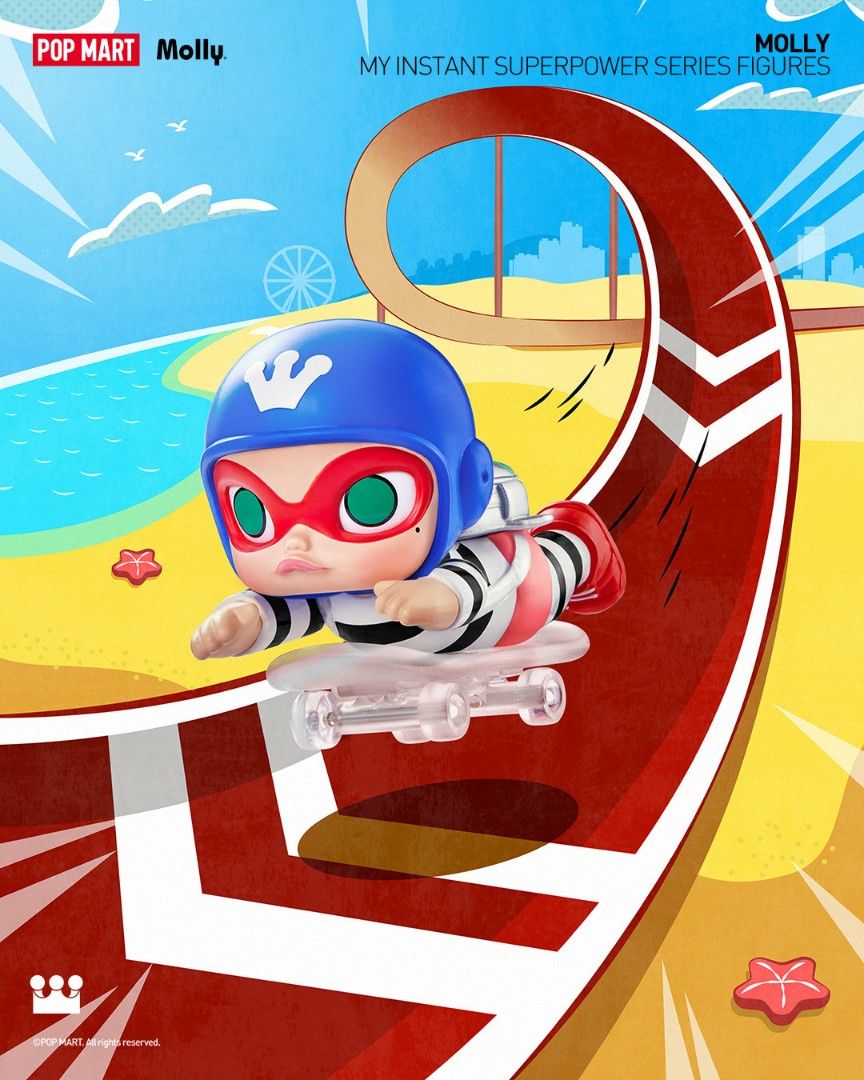 [BRAND NEW! POPMART] POPMART MOLLY MY INSTANT SUPERPOWER SERIES FULL ...