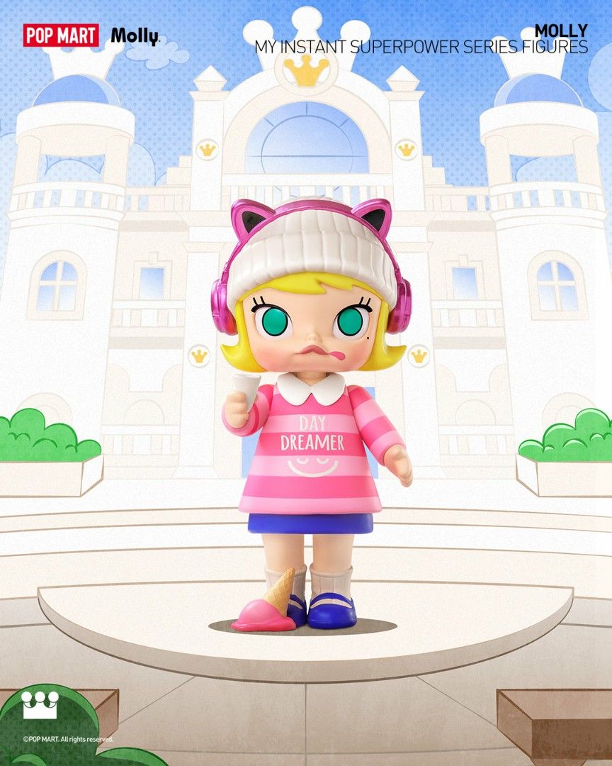 [BRAND NEW! POPMART] POPMART MOLLY MY INSTANT SUPERPOWER SERIES FULL ...