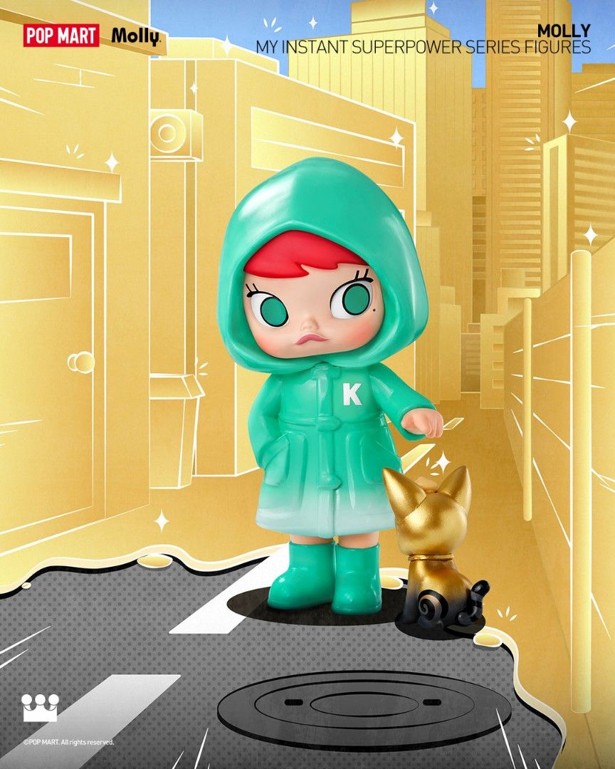 [BRAND NEW! POPMART] POPMART MOLLY MY INSTANT SUPERPOWER SERIES FULL ...
