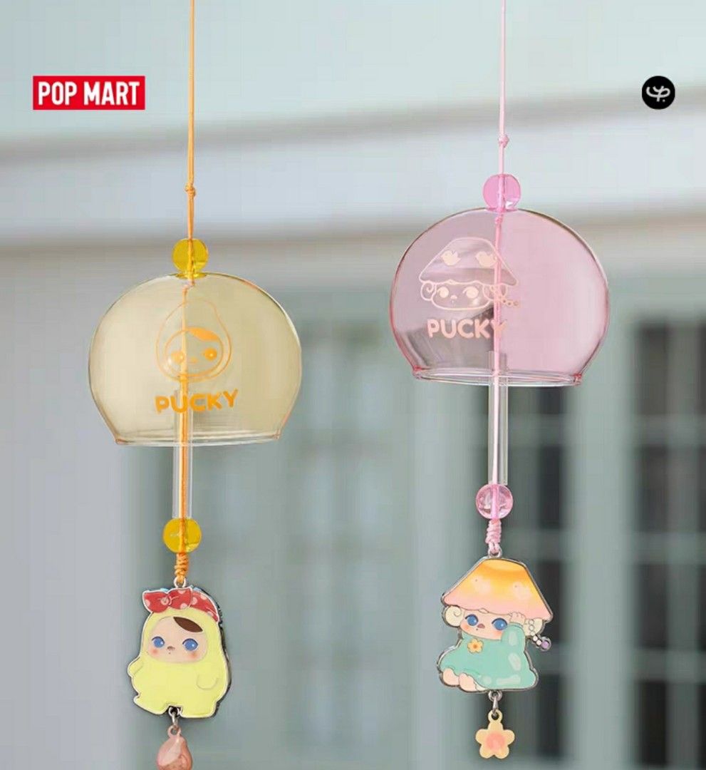 [BRAND NEW! POPMART] POPMART PUCKY HOME TIME SERIES WIND CHIMES FULL ...
