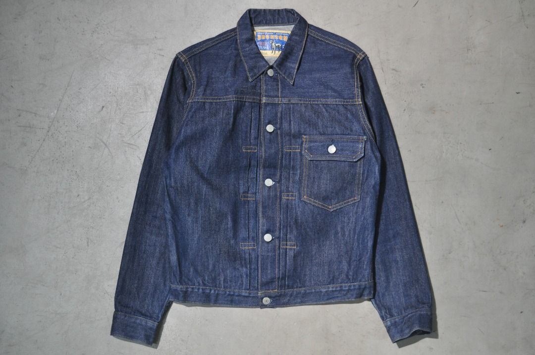 Bronson - 806XX WWII Type 1 Selvedge Denim Jacket, Women's Fashion ...