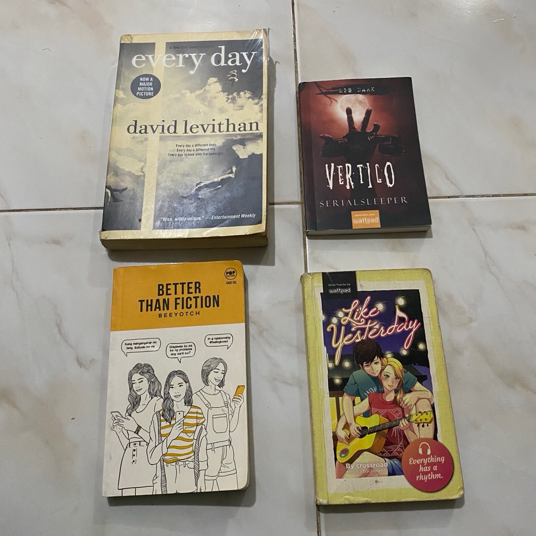 Bundle Books (Every Day by David Levithan, Better Than Fiction, Like ...