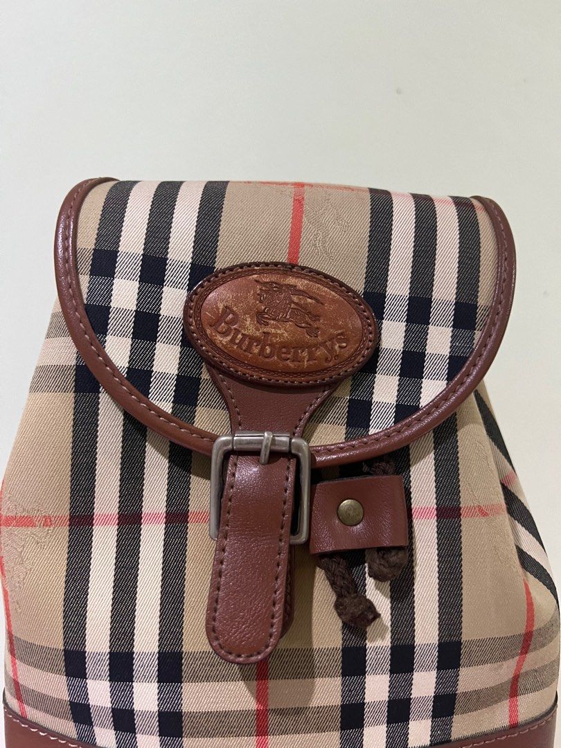 Burberry Mini Backpack, Luxury, Bags & Wallets on Carousell