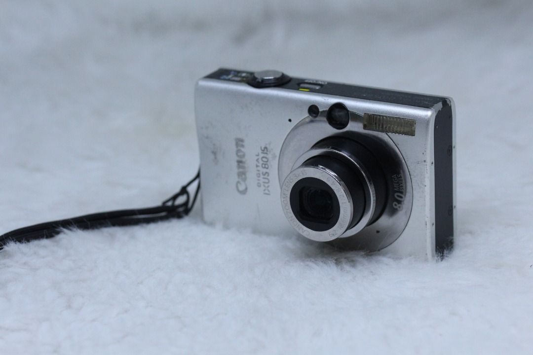 Canon Digital IXUS 80 IS Camera CCD sensor, Photography, Cameras on ...