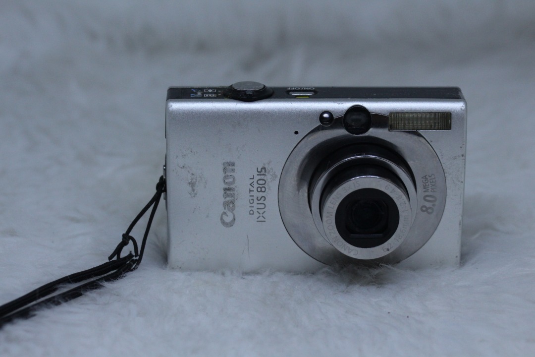 Canon Digital IXUS 80 IS Camera CCD sensor, Photography, Cameras on ...