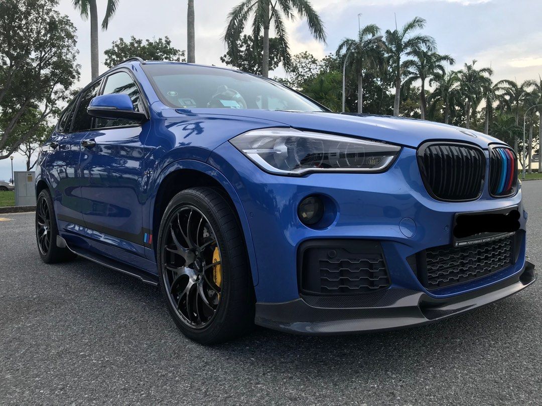 Carbon Fibre Lip BMW X1 F48 MSports, Car Accessories, Accessories on ...