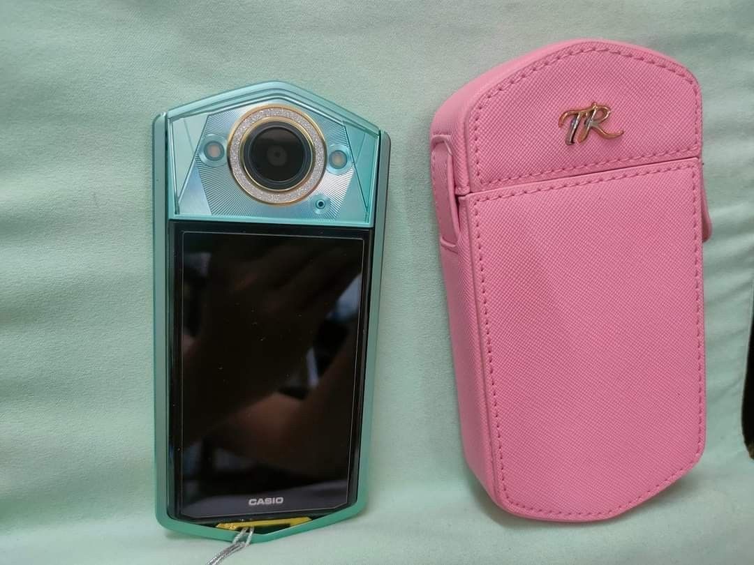 Casio TR80 Mint Green, Photography, Cameras on Carousell