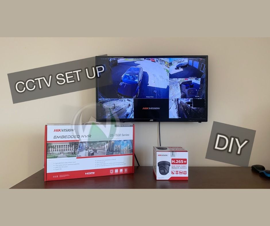 CCTV CAMERA INSTALLATION HIKVISION & DAHUA | DIY INSTALLATION, Furniture & Home Living, Security ...