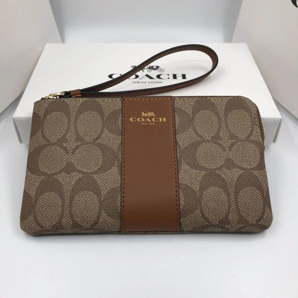 Coach Wrist Bag Code 58035, Women's Fashion, Bags & Wallets, Purses ...