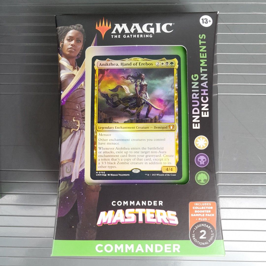 Commander Masters Enduring Enchantments Commander Precon Sealed MTG ...