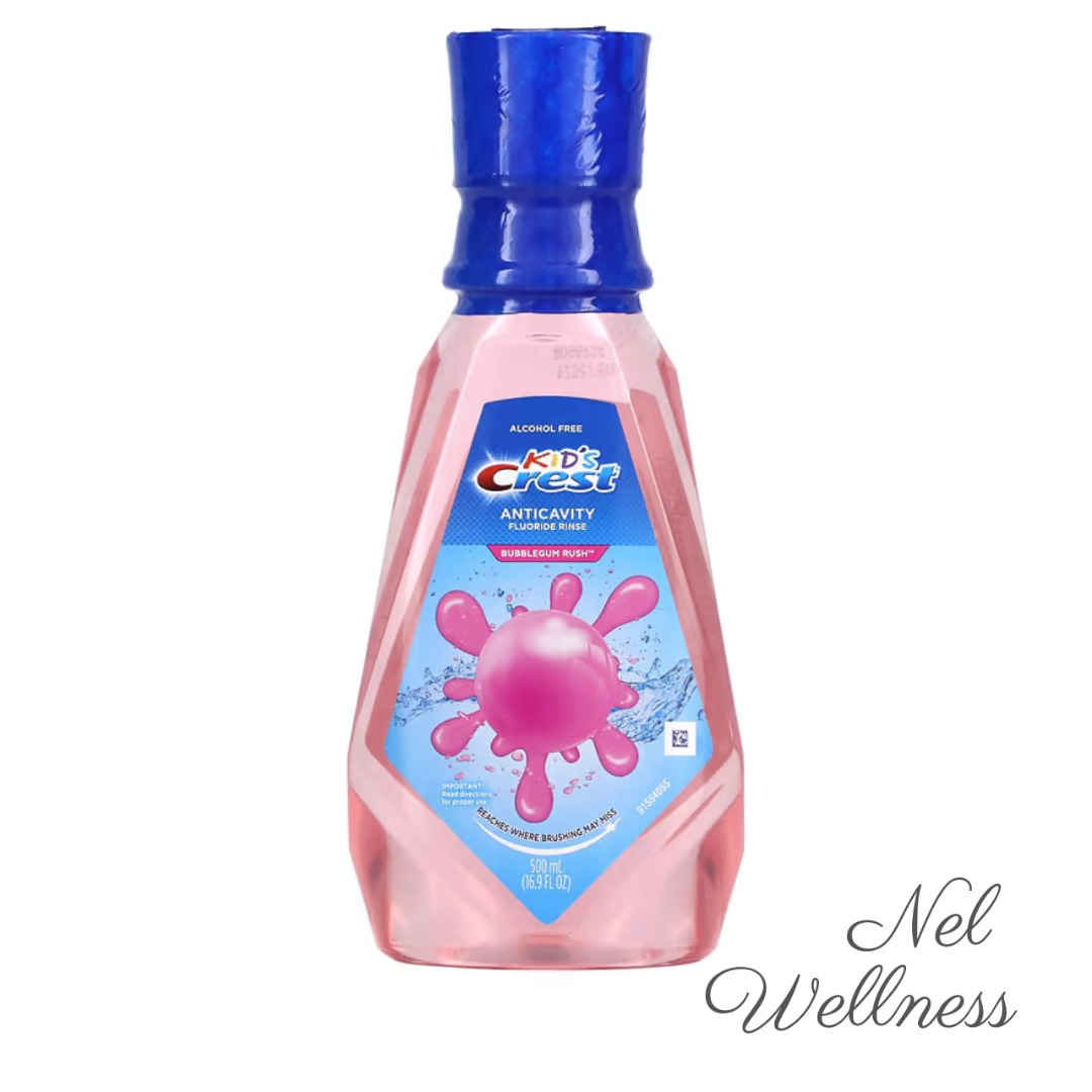 Crest Kids Anticavity Mouthwash Fluoride Rinse Alcohol Free 500ml ...