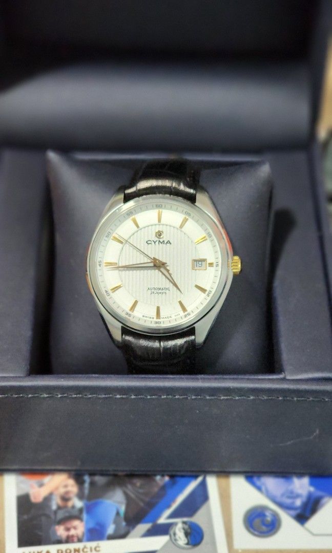 Cyma Classic Automatic Watch, Men's Fashion, Watches & Accessories ...