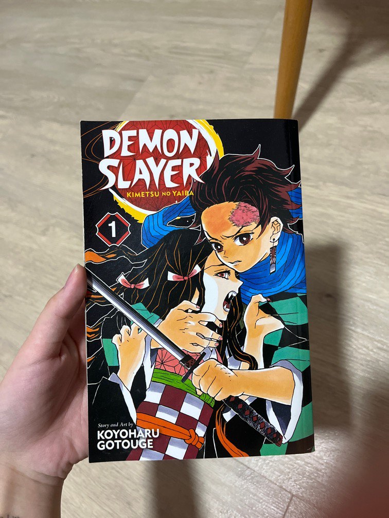 Demon slayer Book 1, Hobbies & Toys, Books & Magazines, Comics & Manga ...