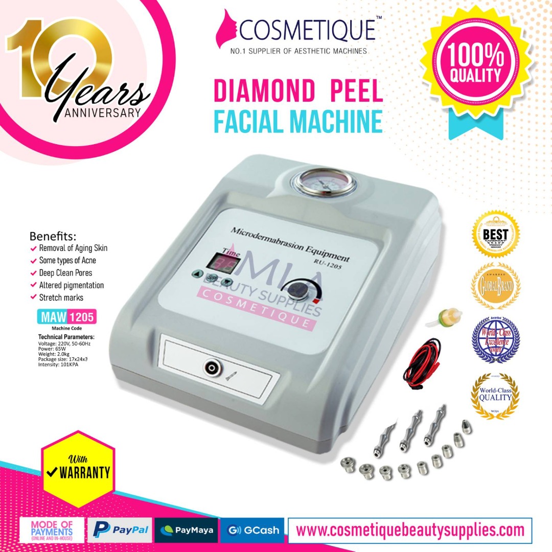 Diamond Peel Facial Machine with Warranty, Beauty & Personal Care, Face ...