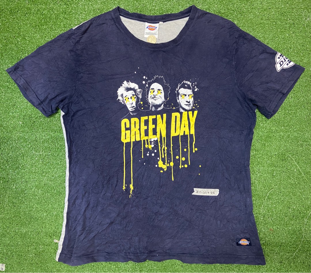 Dickies X Green Day collab T-shirt, Men's Fashion, Tops & Sets, Tshirts ...