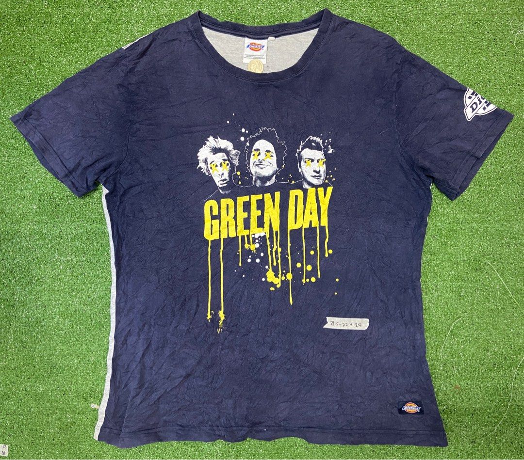 Dickies X Green Day collab T-shirt, Men's Fashion, Tops & Sets, Tshirts ...