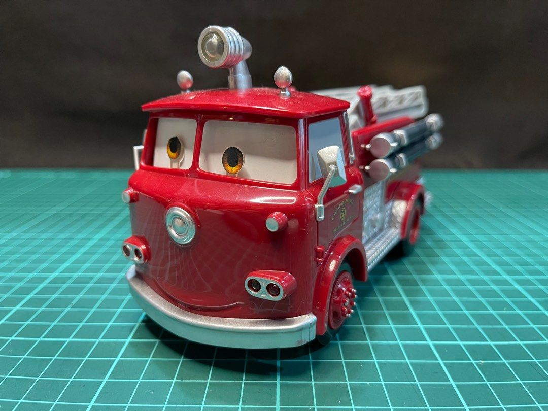 DISNEY PIXAR CARS RED FIRETRUCK, Hobbies & Toys, Memorabilia ...