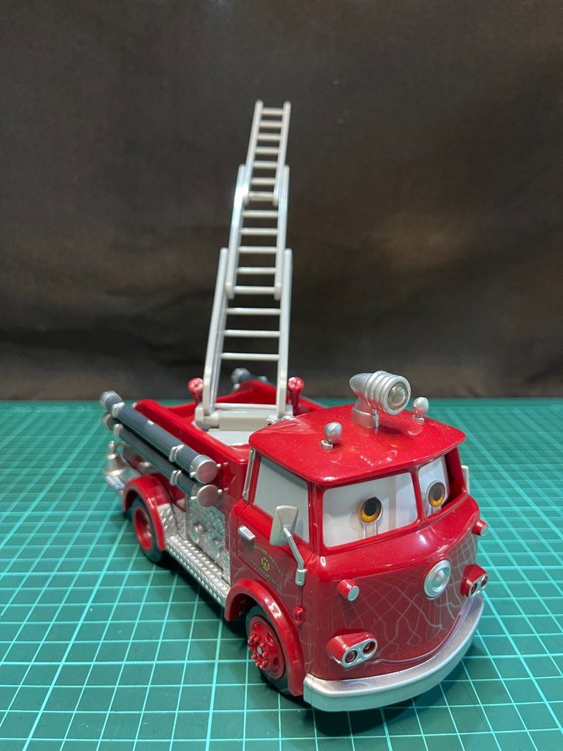 DISNEY PIXAR CARS RED FIRETRUCK, Hobbies & Toys, Memorabilia ...