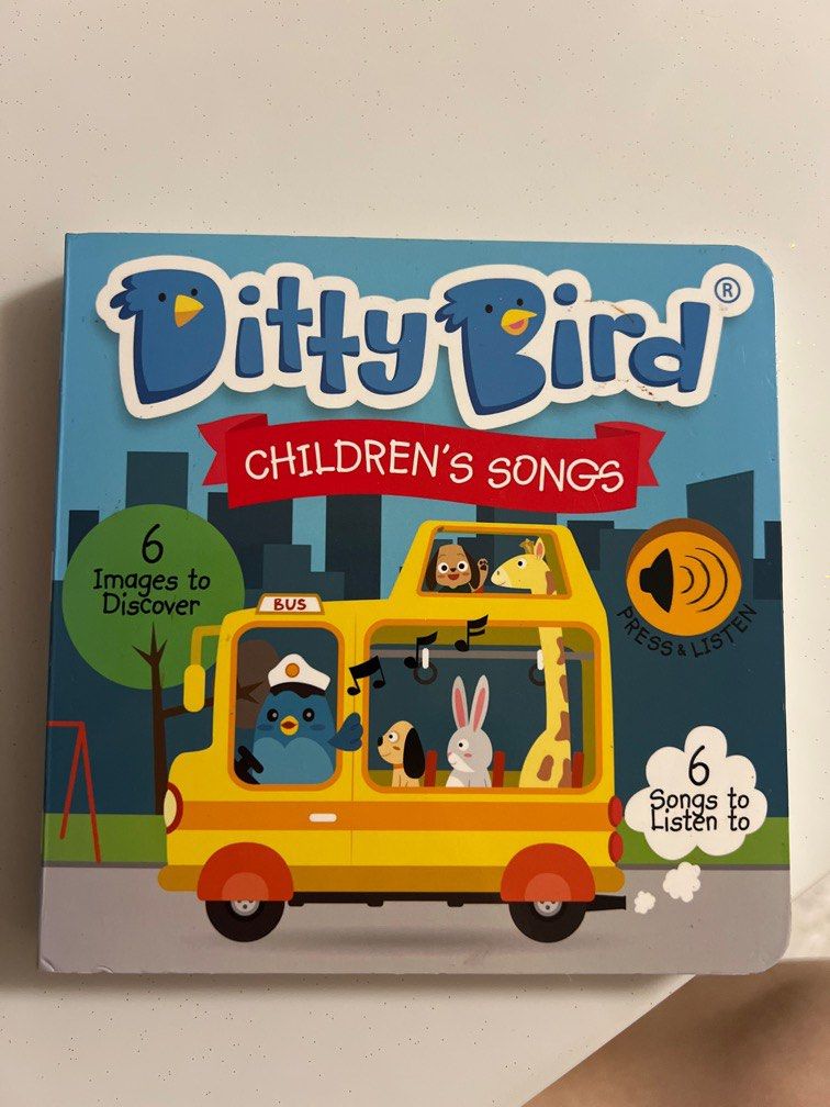 Ditty bird children’s songs, Hobbies & Toys, Books & Magazines ...