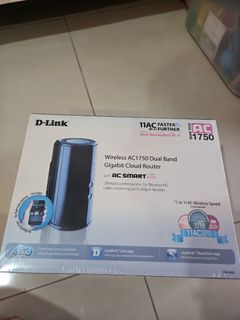 D-Link AC1750 Dual Band Gigabit Cloud Router, Computers & Tech, Parts ...