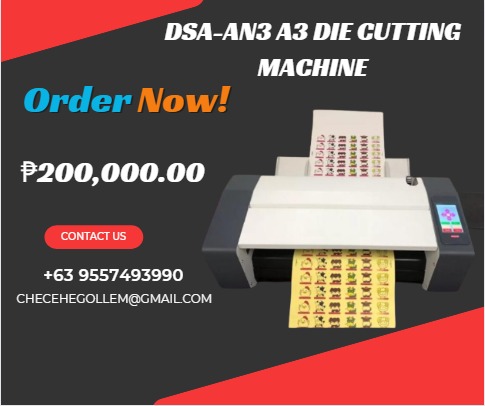 DSA- AN3 A3 DIE CUTTING MACHINE, Everything Else, Others on Carousell