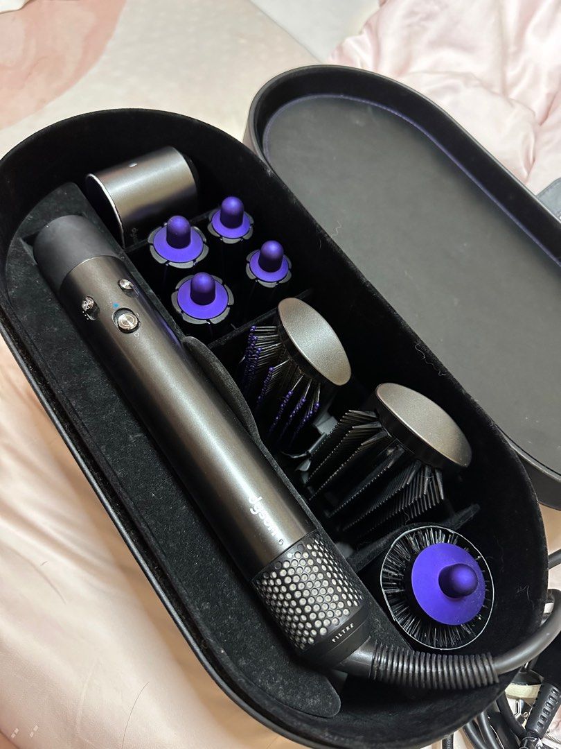 Dyson Airwrap Complete Set Purple, Beauty & Personal Care, Hair on ...