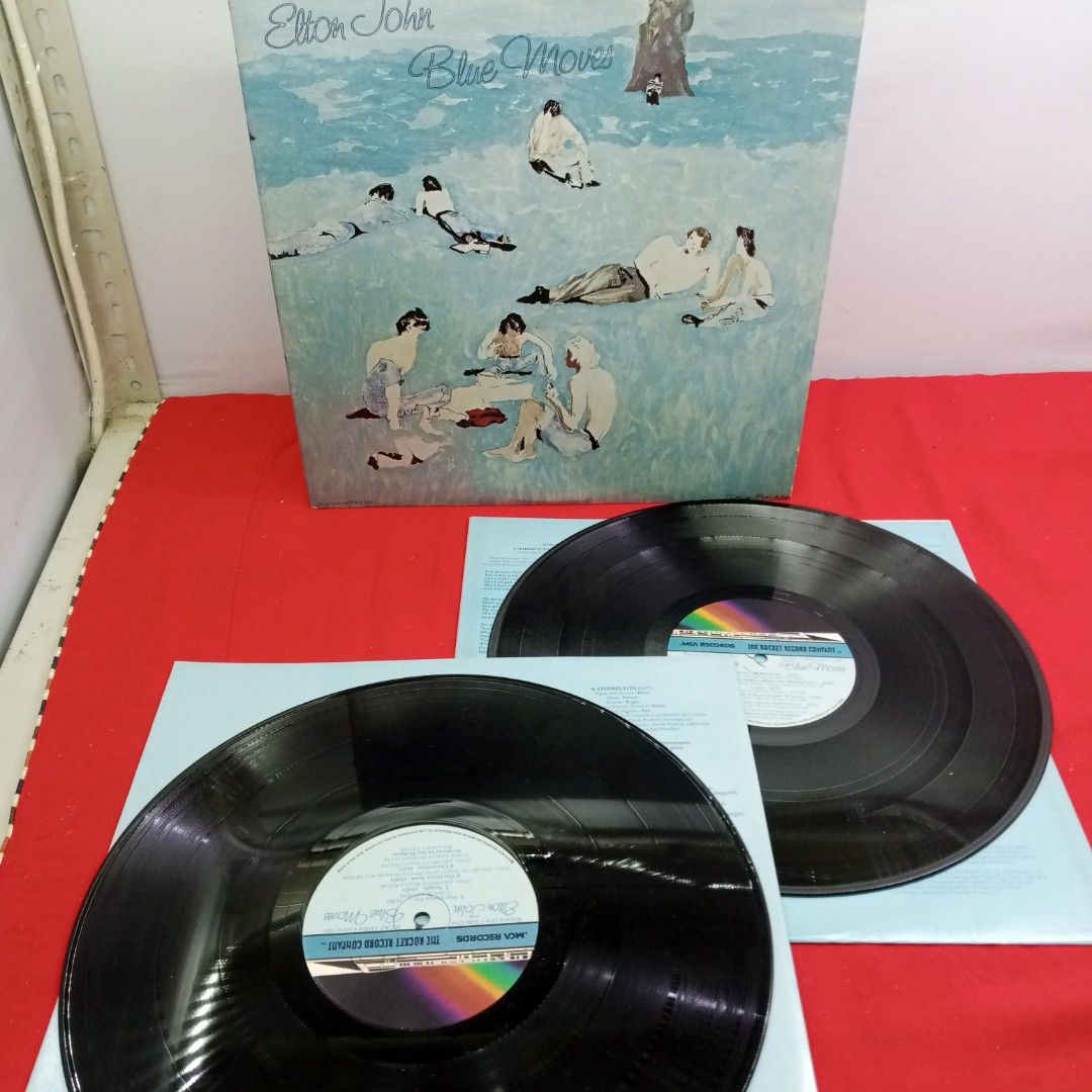 Elton John Blue Moon 2in1 US press 12inch vinyl album in mint condition ...