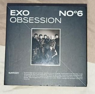 EXO Obsession 6th Album KIHNO Kit, Hobbies & Toys, Music & Media, Music ...