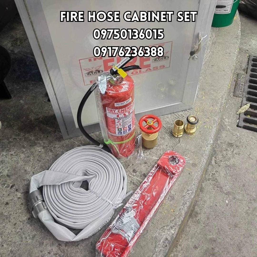 FIRE HOSE CABINET SET, Commercial & Industrial, Industrial Equipment on ...