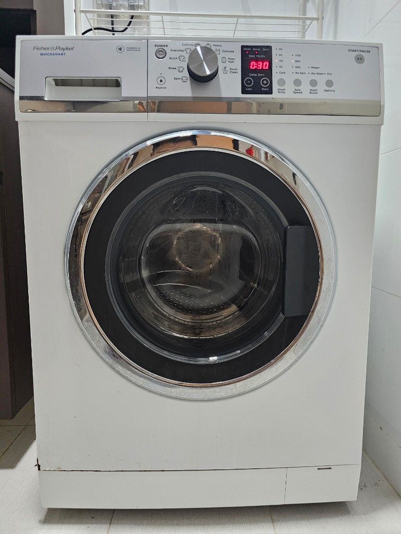 Fisher and Paykel Washing Machine 7.5kg, TV & Home Appliances, Washing ...