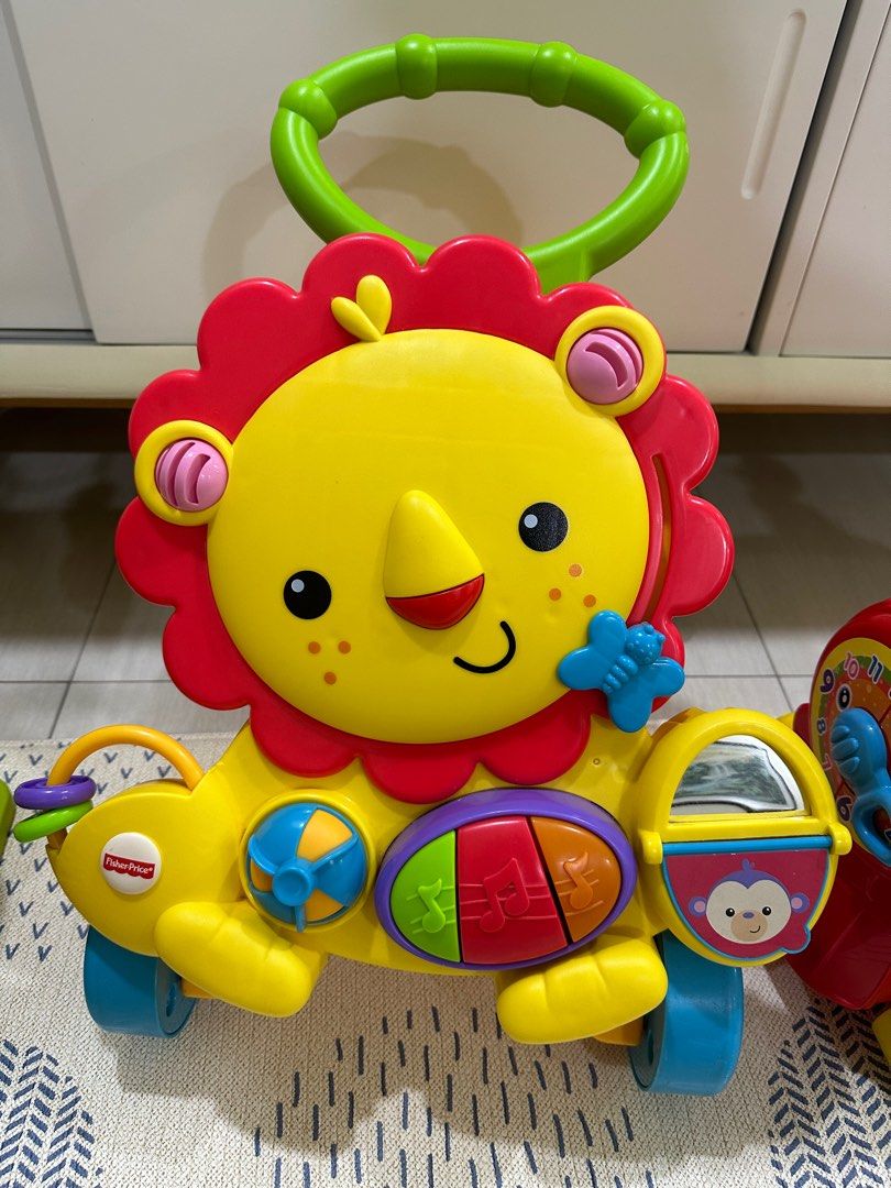 Fisher Price Lion Walker, Babies & Kids, Infant Playtime on Carousell