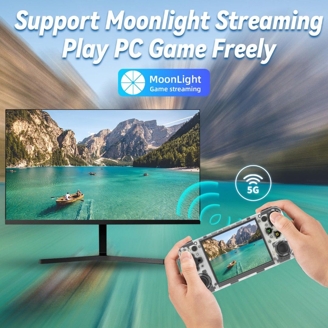 (NEW 2024 MODEL)(FREE DELIVERY) Anbernic 35XX-H Horizontal Handheld ...