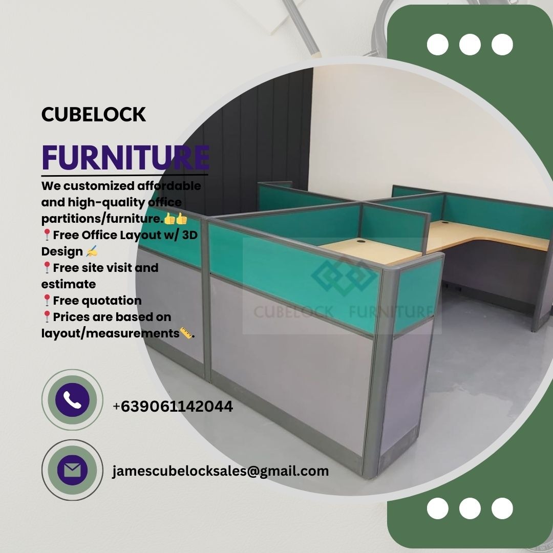 Full Fabric Cubicle Workstation Design, Furniture & Home Living ...